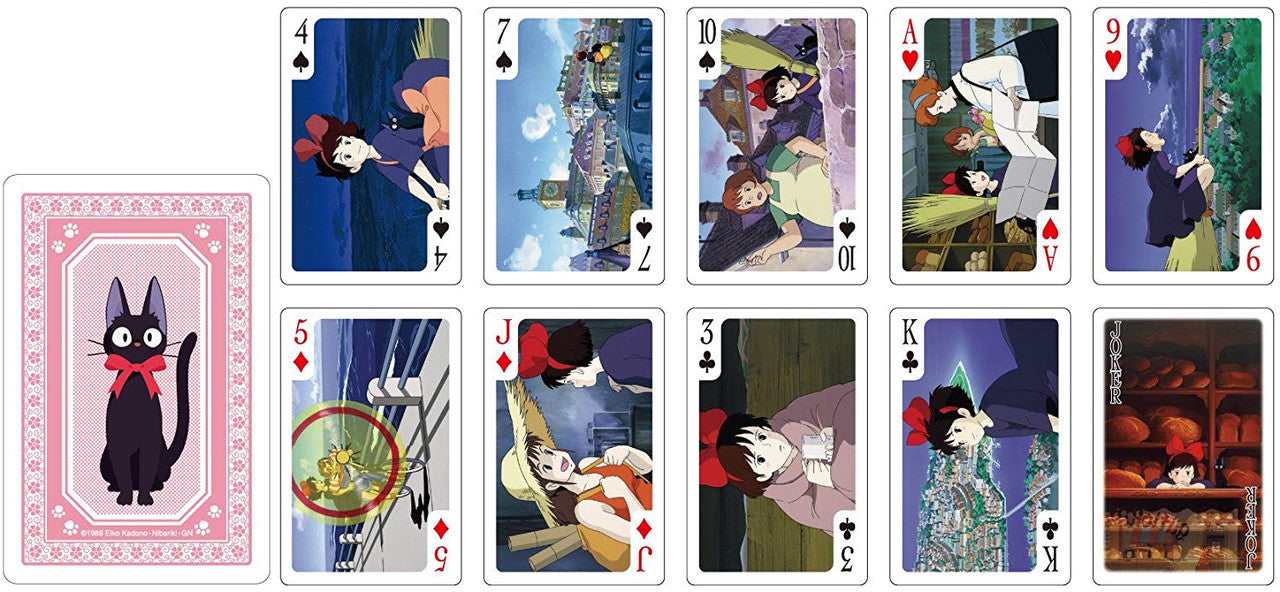Studio Ghibli Playing Cards Collection - My Neighbor Totoro, Kiki's De ...