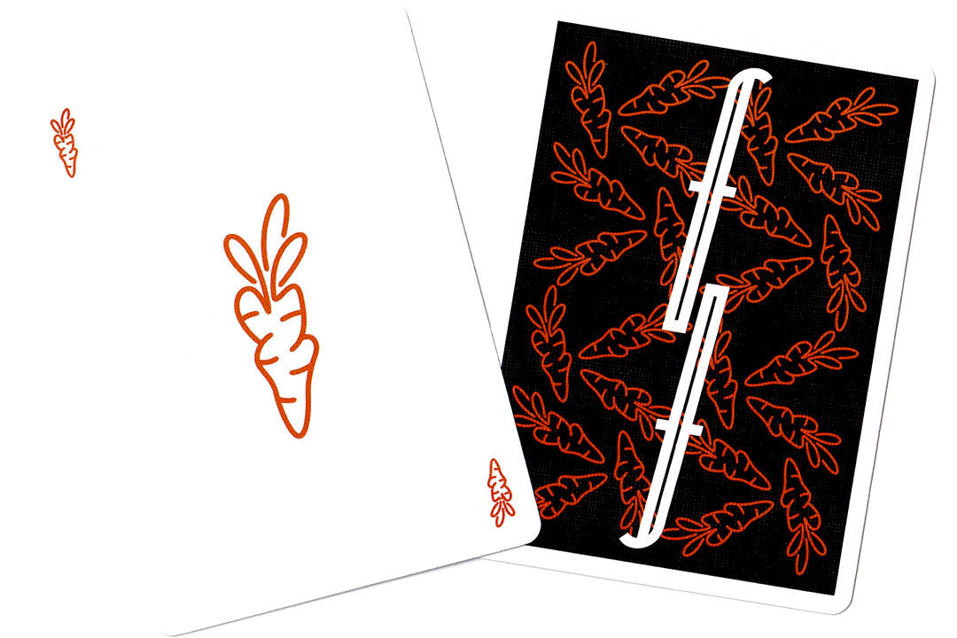 Fontaine Carrots V2 orange Playing Cards – Cardvo