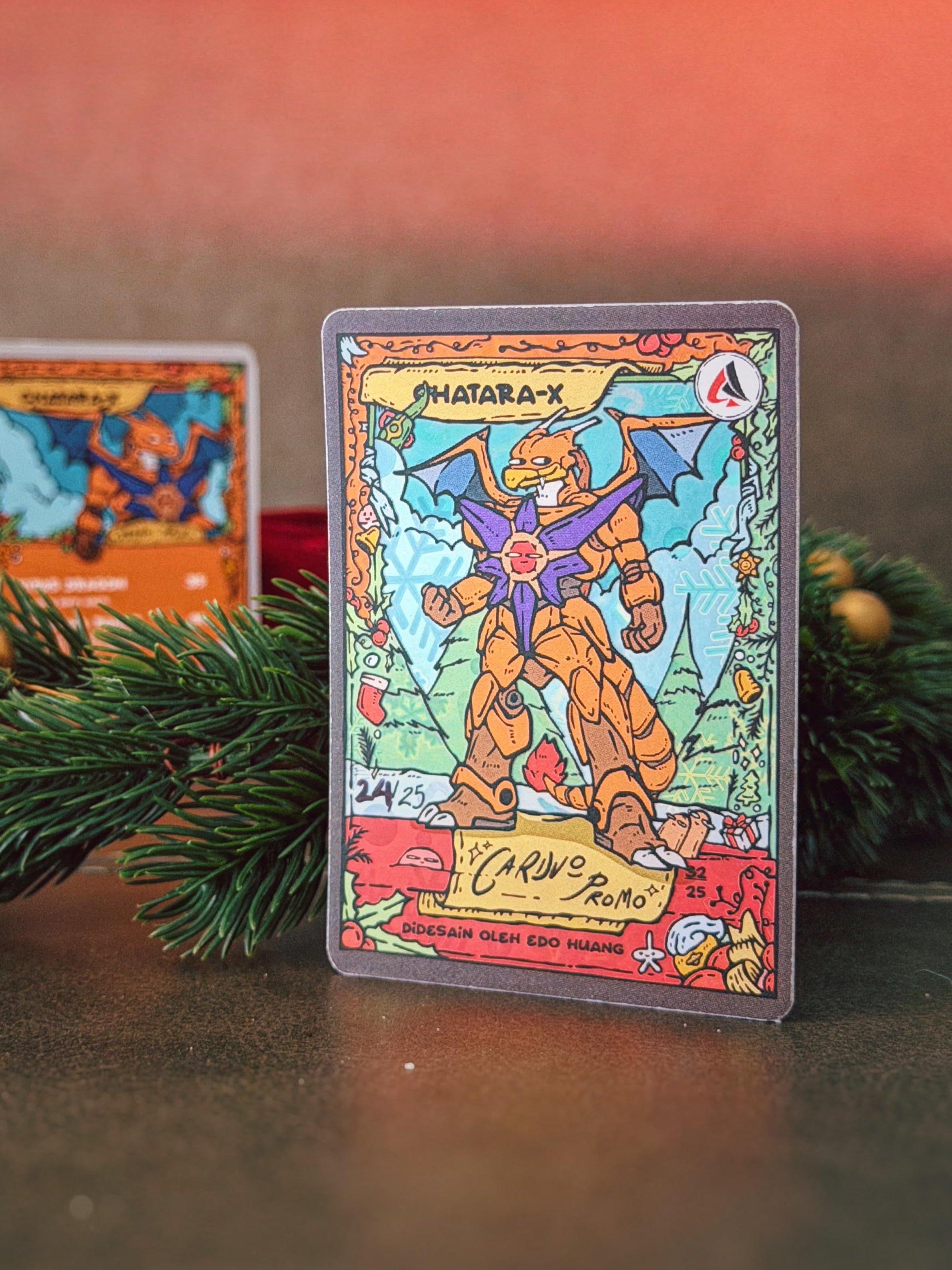 Pokkedo x Cardvo CHATARA-X FULL ART XMAS '25 Promo Card | Cardvo ...