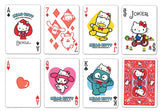 Bicycle Hello Kitty 50th Anniversary Red Playing Cards Sanrio – Cardvo