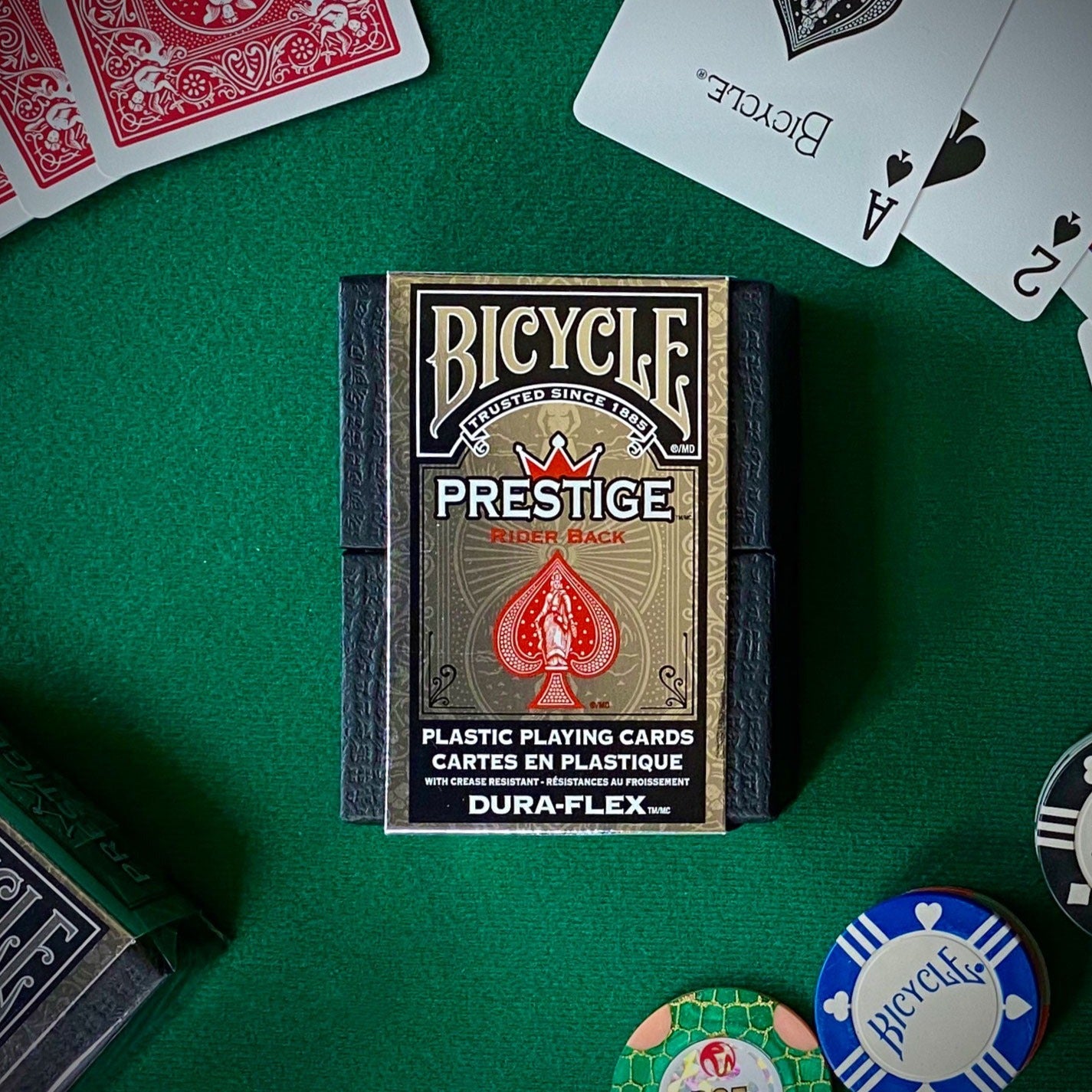 Bicycle Prestige Plastic Playing Cards – Cardvo