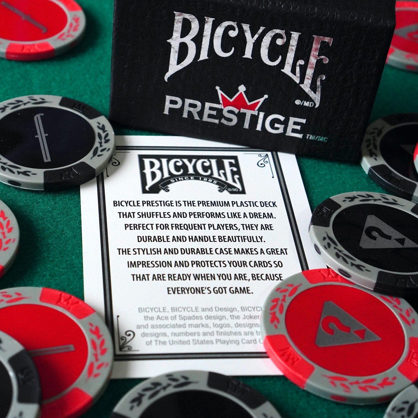Bicycle Prestige Plastic Playing Cards – Cardvo