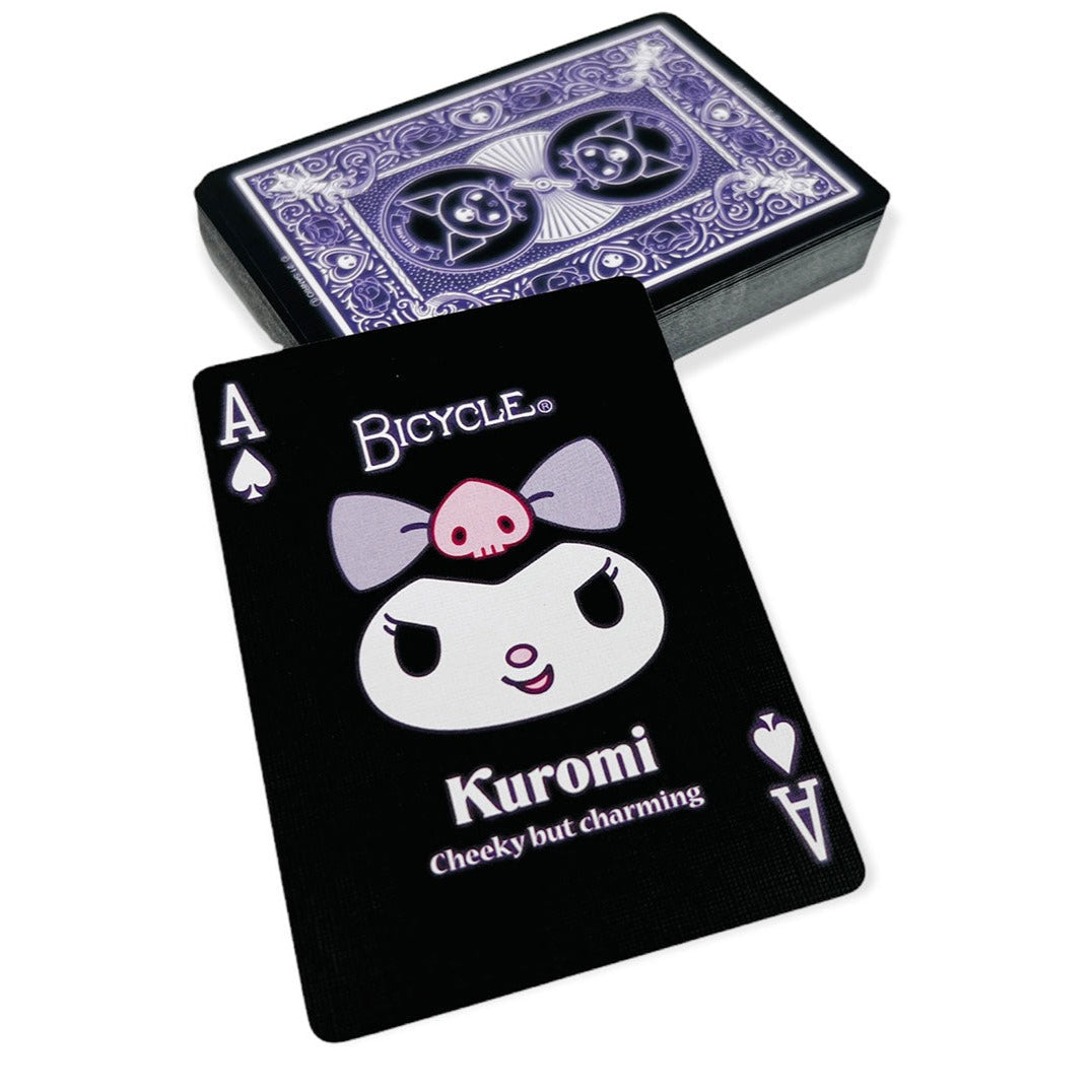 Bicycle Kuromi Playing Cards Sanrio Anime Japan – Cardvo